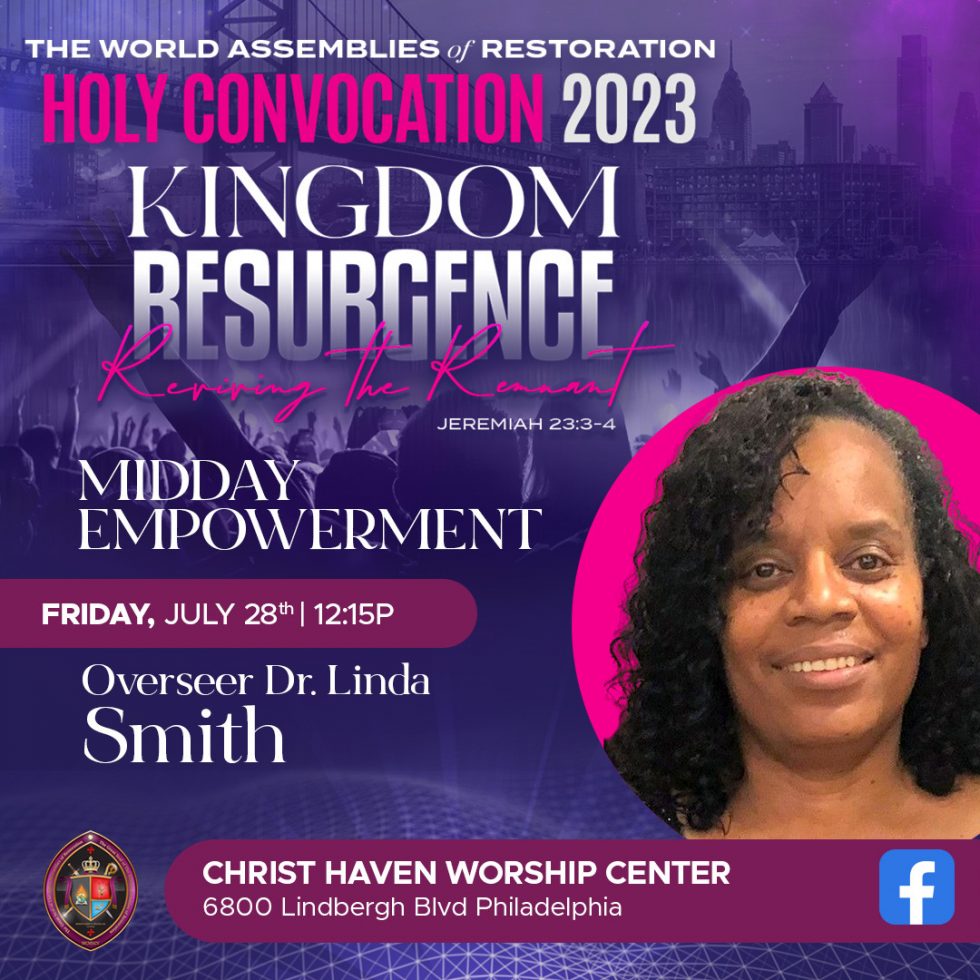 Speakers for Holy Convocation 2023 - World Assemblies of Restoration