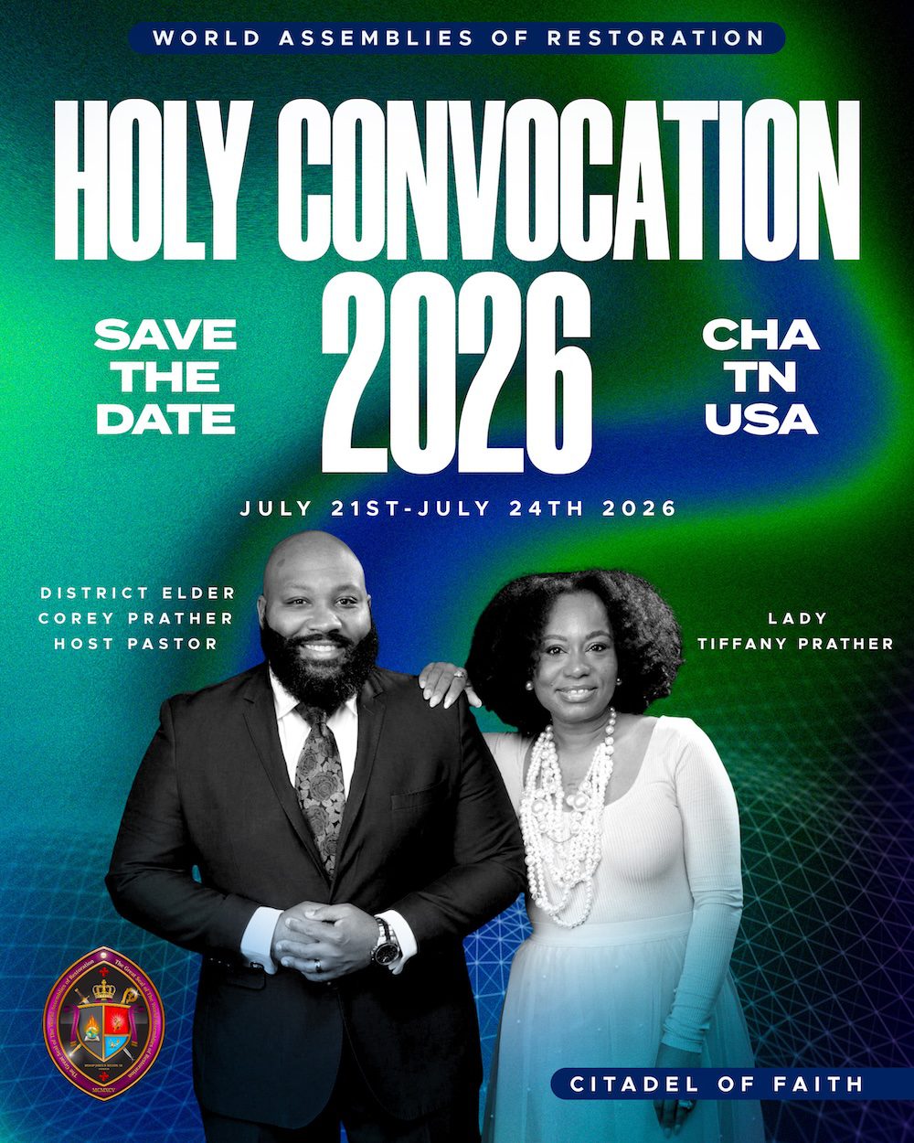 SAVE THE DATE – Holy Convocation 2026 - World Assemblies of Restoration